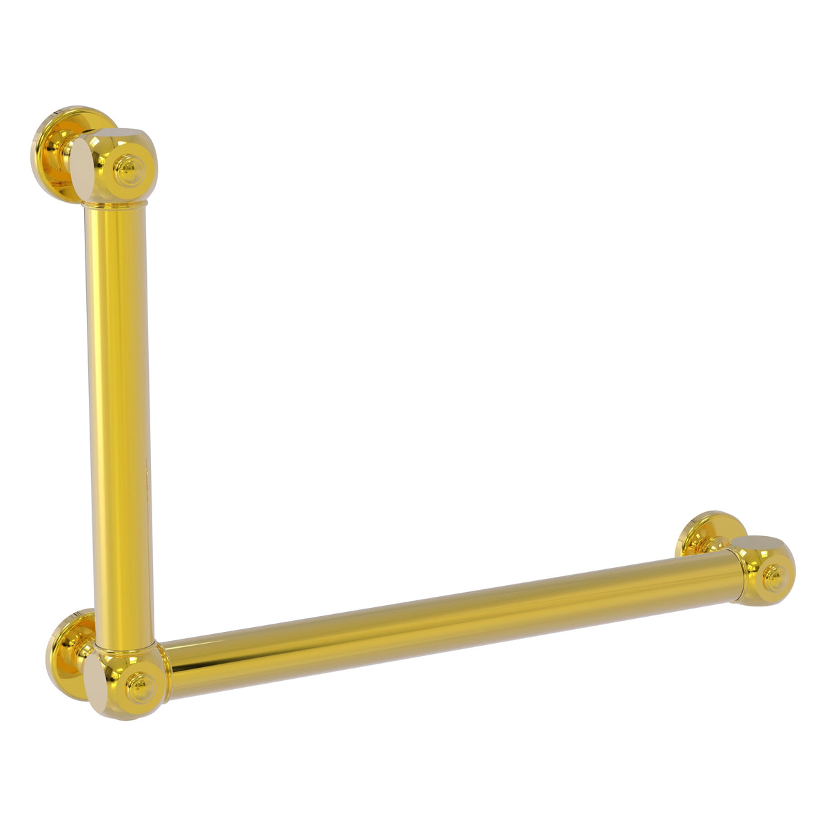 Cube Design Smooth 90 deg Left Hand Grab Bar